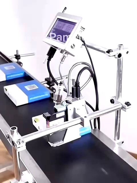 Mesin Coding Inkjet expired Date Otomatis Continuous Set Lengkap ...