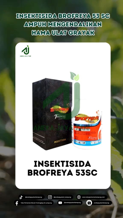 INSEKTISIDA BROFREYA 53SC , 100ML / PENGENDALI SEGALA JENIS HAMA ...