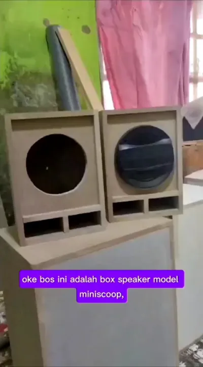 BOX SPEAKER 6 INCH DAN 6,5 INCH SUPER TEBAL MDF 13 MM | Lazada Indonesia