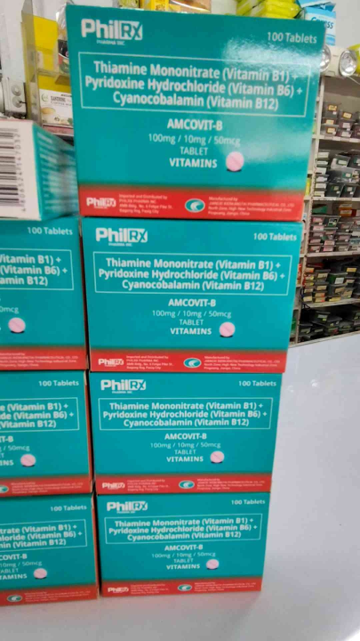 AMCOVIT Vitamin B Complex TABLET | Lazada PH