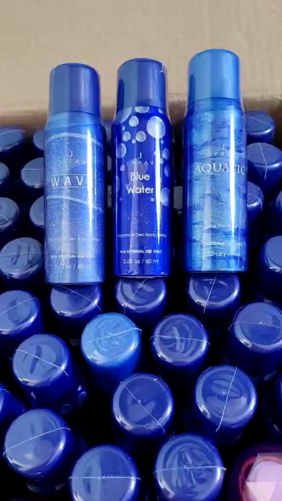 J Spray WAVE / BLUE WATER / AQUATIC body Spray 30ml | Lazada PH