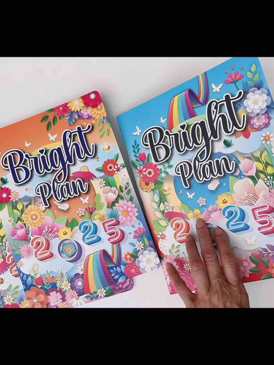 May สมุดออกาไนท์ สมุดบันทึกตารางนัด ปี2568สมุดปฎิทิน Bright Plan 2025 ...