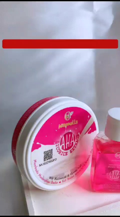 Serum Aha dan Bleaching Misonells Pencerah Badan BPOM Original Inem ...