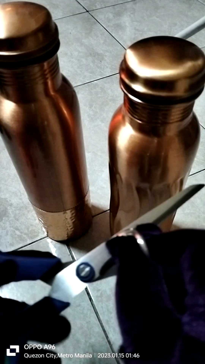 Pure Copper Bottle Tumbler 950ml | Lazada PH