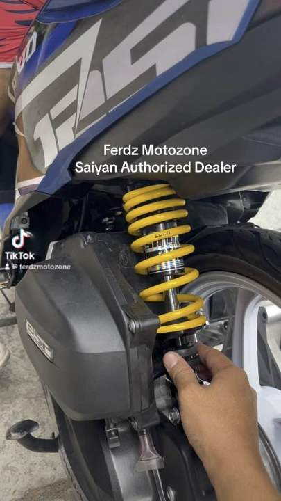 SAIYAN SHOCK PREMIUM ADJUSTABLE CLICK/MIO/BEAT | Lazada PH