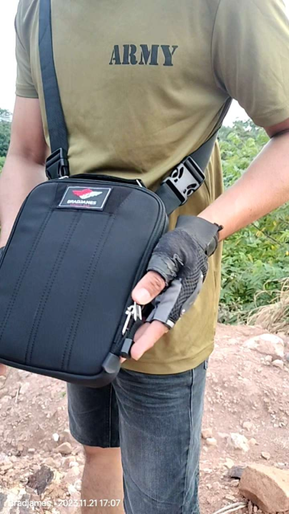 Tactical Slim Bag for Men with Holster and Quick Draw | Lazada PH