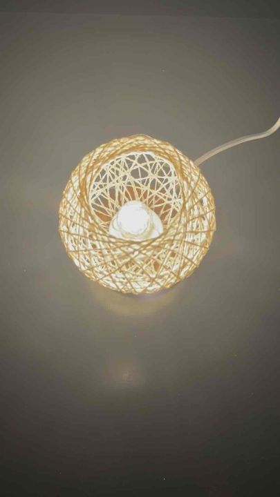 Lampshade abaca Mini 4x5 free bulb w/ laser engrave | Lazada PH
