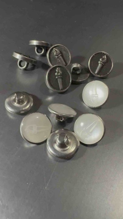 [6pcs] DepEd Uniform Buttons With Torch Logo Teachers Uniform DepEd ...