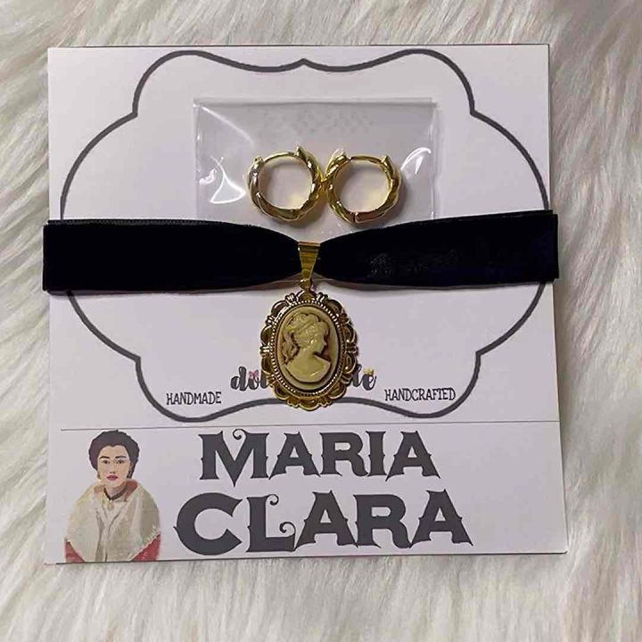 Filipiniana Maria Clara Traditional Accessories: Victorian Cameo ...