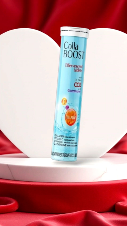 COLLA BOOST Effervescent Tablet (20 tablets) with GLUTATHIONE, COLLAGEN ...