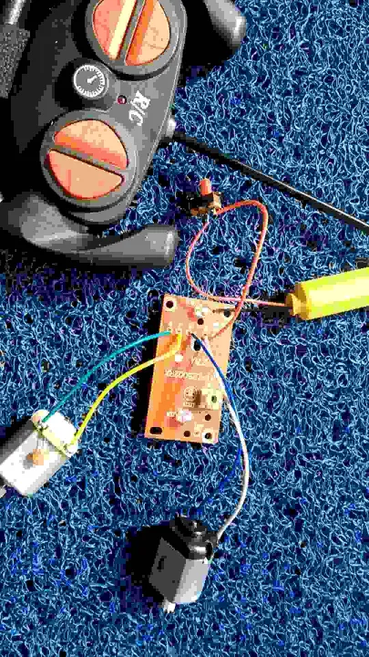 Modul RC 4 Channel Paket Hemat Lengkap Frekuensi 27Mhz, Transmitter ...