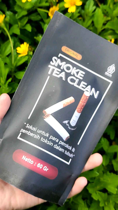 Solusi Berhenti Merokok Smoke Tea Clean Original Pembersih Nikotin ...