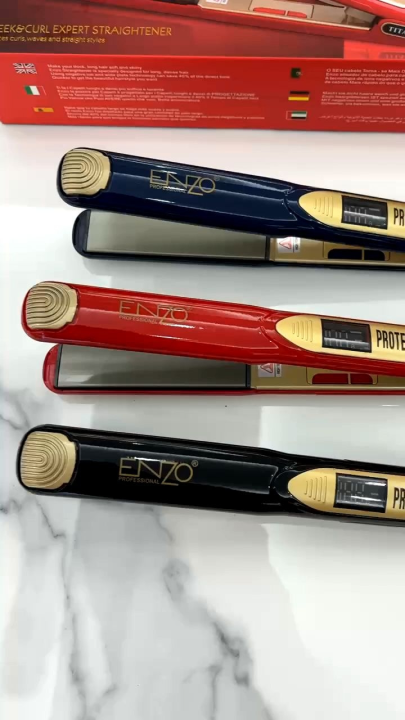 ENZO PROFESSIONAL 980°F PROTEIN & KERATIN HAIR STRAIGHTENER | Lazada PH