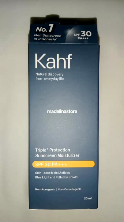 Kahf Triple+ Protection Sunscreen Moisturizer | Sunscreen Kahf ...
