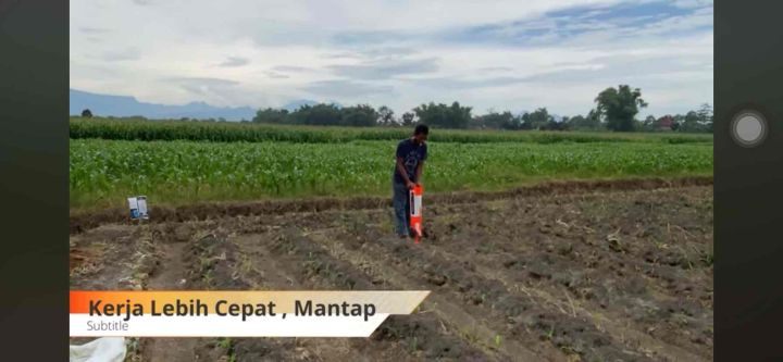Prince gejik jagung portable seeder (alat tanam jagung/ biji bijian ...