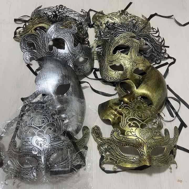 [SG] Big Roman Masquerade Mask Ball Prom Mask for Men & Women ...