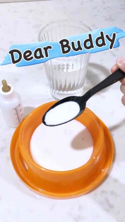 ชงได้ในน้ำเย็น🧡 นมแพะผง Dear Buddy 150 กรัม นมแพะผงสำหรับสัตว์เลี้ยง นม ...