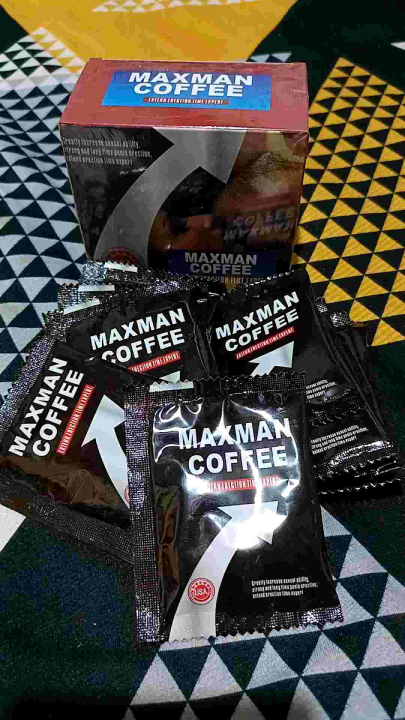 Original Maxx man Coffee for men 10 pcs sachet per box | Lazada PH