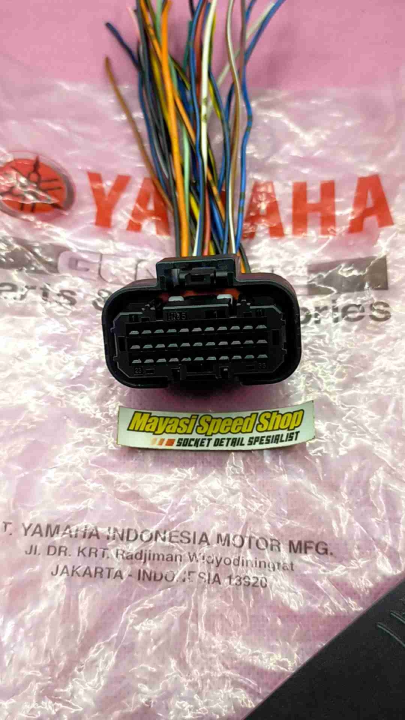 Soket ECU Socket ECM Yamaha MX King Old 150 V1 non led tahun 2015-2018 ...