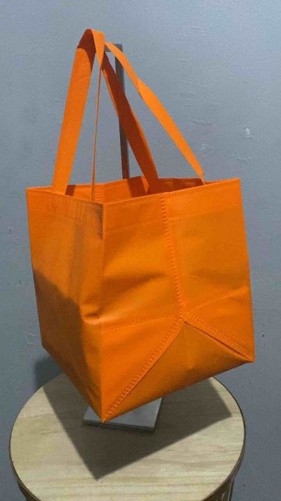 Tas Hajatan 22x22 cm Tinggi 25 cm / Tas Nasi Kotak / Tas Spunbond ...