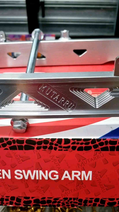 MUTARRU CNC SWING ARM FOR SNIPER 150/155 WITH SHOCK BOLTS AND EHE ...