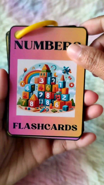 LAMINATED NUMBERS FLASHCARDS FOR KIDS | Lazada PH