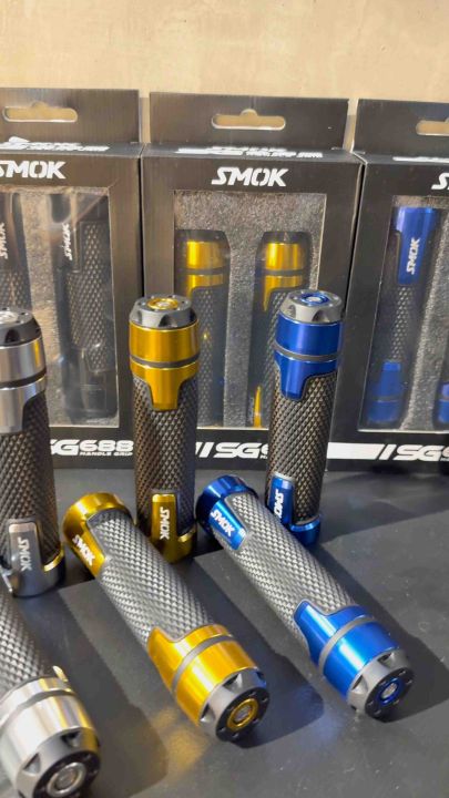 SMOK ALLOY SG688 HANDLE GRIP WITH BAR END ( UNIVERSAL ) NEW DESIGN FOR ...