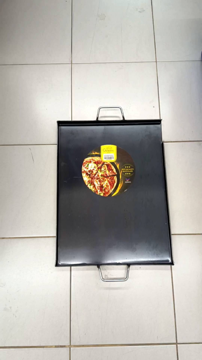 Steel Square Black Pan/ Kuali Burger/ Kuali Roti Canai/ Kuali Roti Jala ...