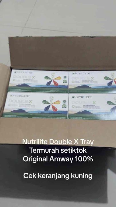 Double x tray nutrilite amway | Lazada Indonesia