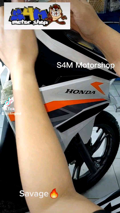 HONDA Click v3 Cover Up / Pantakip Sticker Decals Set | Lazada PH