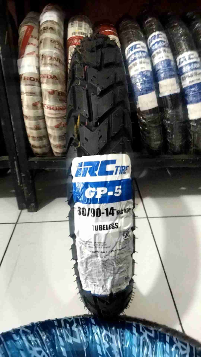 Ban IRC GP5 80/90 ring 14 matic tubles beat vario scoopy mio | Lazada ...