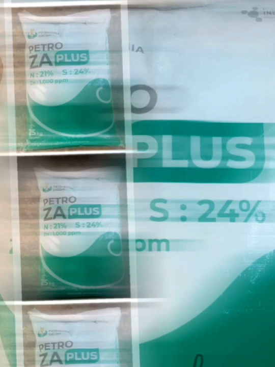 Produk Pupuk ZA Plus Petro Bentuk Pupuk Kristal Warna Hijau Muda Dengan ...