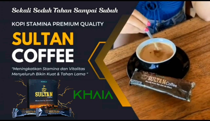 SULTAN COFFEE 1 BOX ISI 10 SACHET KOPI KESEHATAN ORIGINAL KHAIA ...