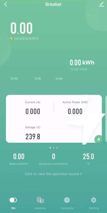 Smart life app 4p 63a 3 phase Smart meter circuit breaker | Lazada