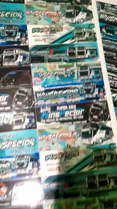 Stiker bus basuri edisi winspector/stiker bus wp original anti air ...