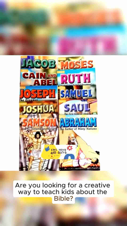 FS 585 10 pcs Bible Comic Books Educational Book | Lazada PH