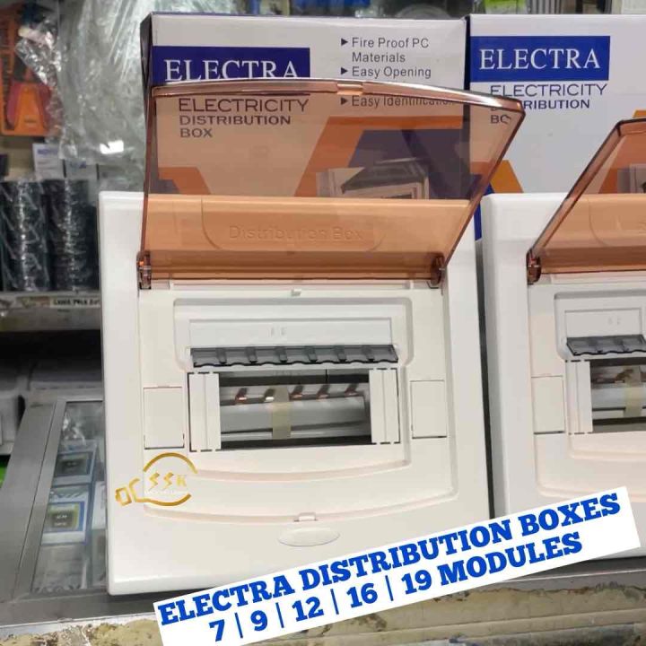 ELECTRA Plastic Base Distribution Panel Box | Lazada PH