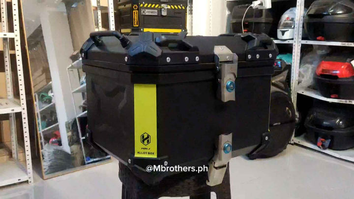 45 LITERS TOPBOX HNJ/FTR/RXR/SMOK HARD PLASTIC HELMET COMPARTMENT ...