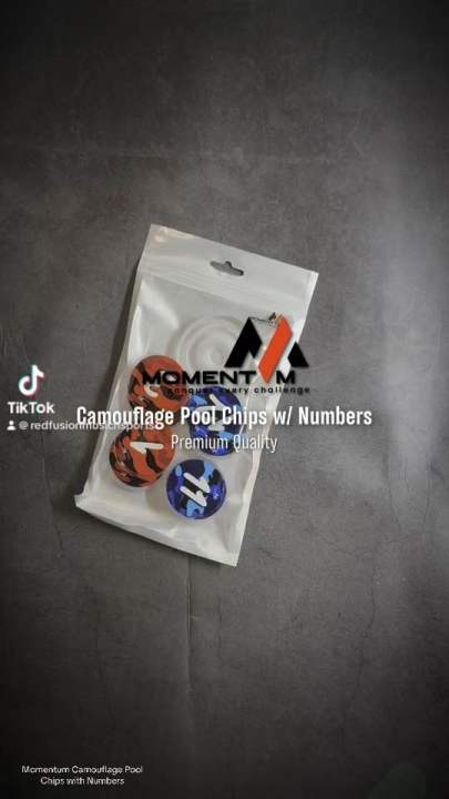 Momentum Camouflage Pool Chip With Number Premium Quality | Lazada PH