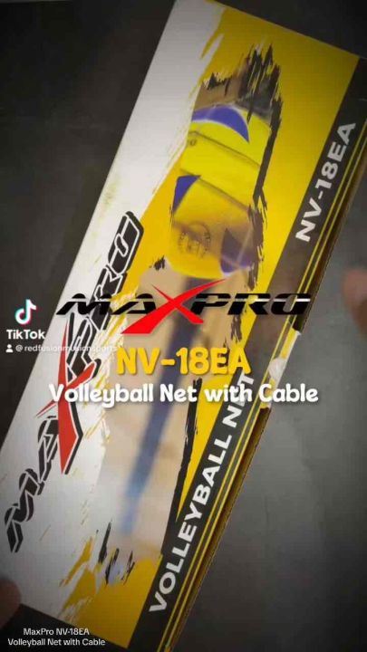 Maxpro NV-18EA Volleyball Net With Cable | Lazada PH