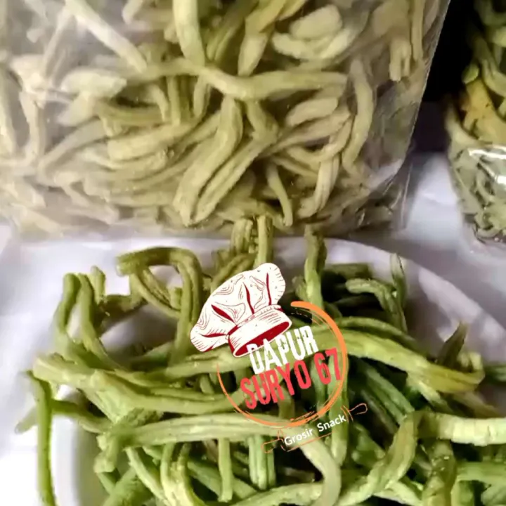 stik bayam 1/2kg gurih renyah original enak keripik foods cemilan gurih ...