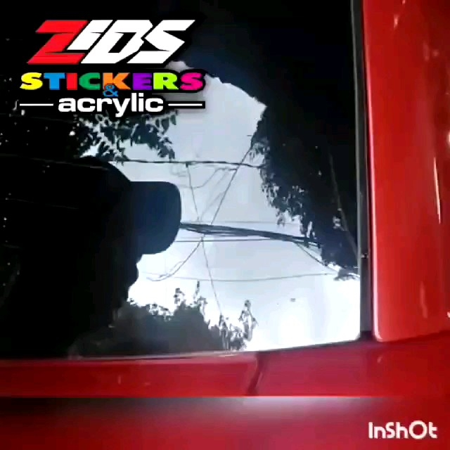 uap logo 3M reflective printed laminated sticker for cars, motorcyle ...