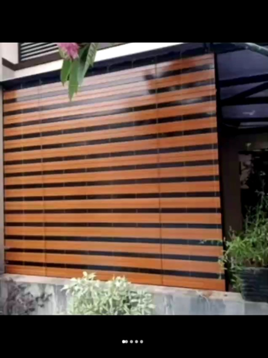 (Ready stok) Tirai Kerai gulung Outdoor bahan PVC tebel dan lentur ...
