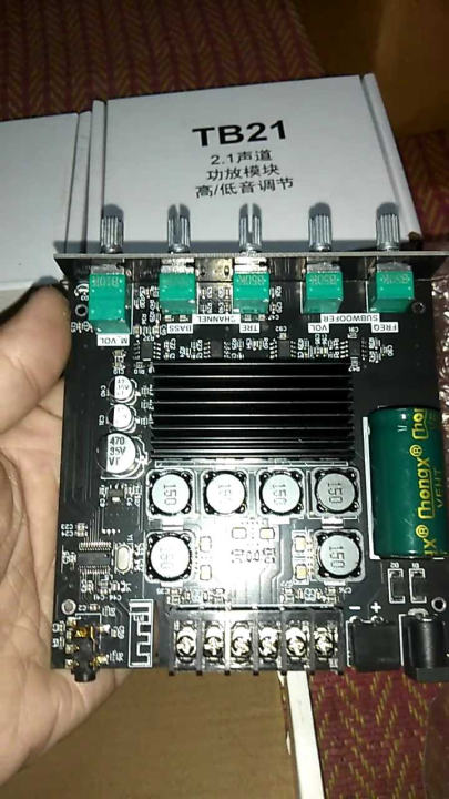 New ! ZK-TB21 , แอมป์จิ๋ว 50+50+100 w รุ่นยอดนิยม ,ของแท้ ชิปใหญ่ ส่ง ...