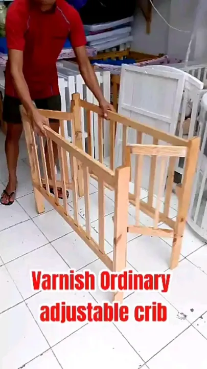FOLDABLE CRIB FOR BABY with uratex FOAM 2inches kapal (22X36inches ...