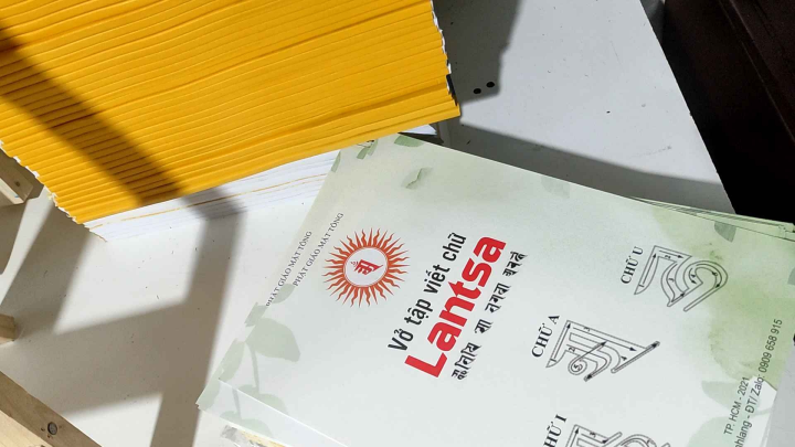 Bộ tập viết chữ Phạn gồm 3 thể, Siddham, Devanagari, Lantsa | Lazada.vn