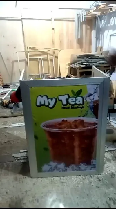 Tutup Dispenser Es Teh Alumunium Booth Portable | Lazada Indonesia