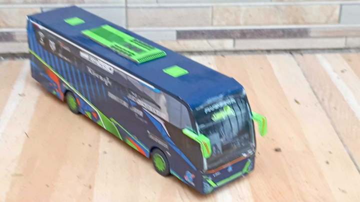 MINIATUR BUS BASURI VIRAL FULL BASURI DAN LAMPU | Lazada Indonesia