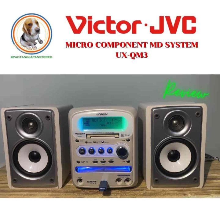 VICTOR UX-QM3 เครื่องเสียง Micro component Md system | Lazada.co.th