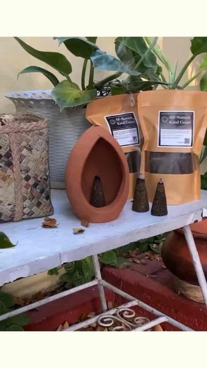 ALL NATURAL KATOL CONES | Katol with Pot Set | Lazada